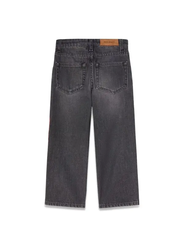 Palm Angels Denim Pants - Black