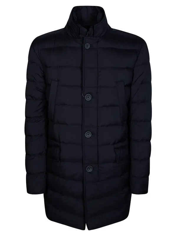 Herno Down Jacket With Hood - Nero