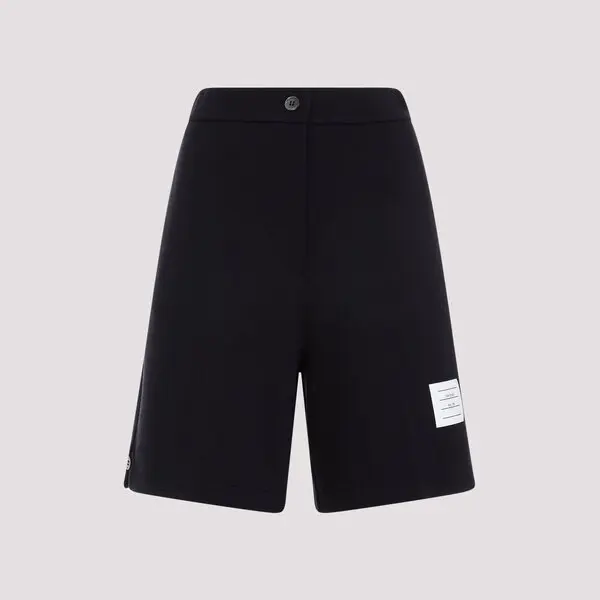 Thom Browne Shorts High Waisted In Wool Milano