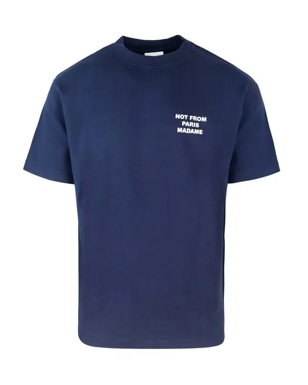 Drole De Monsieur Classic Mini Tee For - Navy