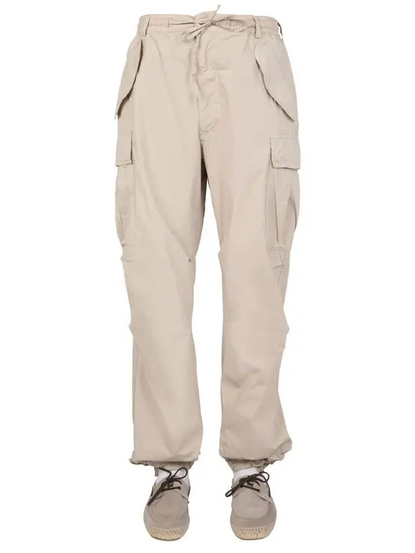 EAST HARBOUR SURPLUS Cargo Trousers With Drawstring Waist
