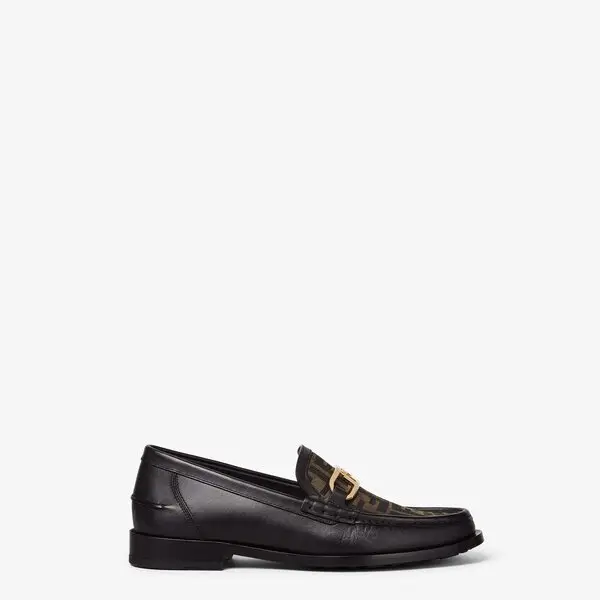 Fendi O'lock Loafers Leather