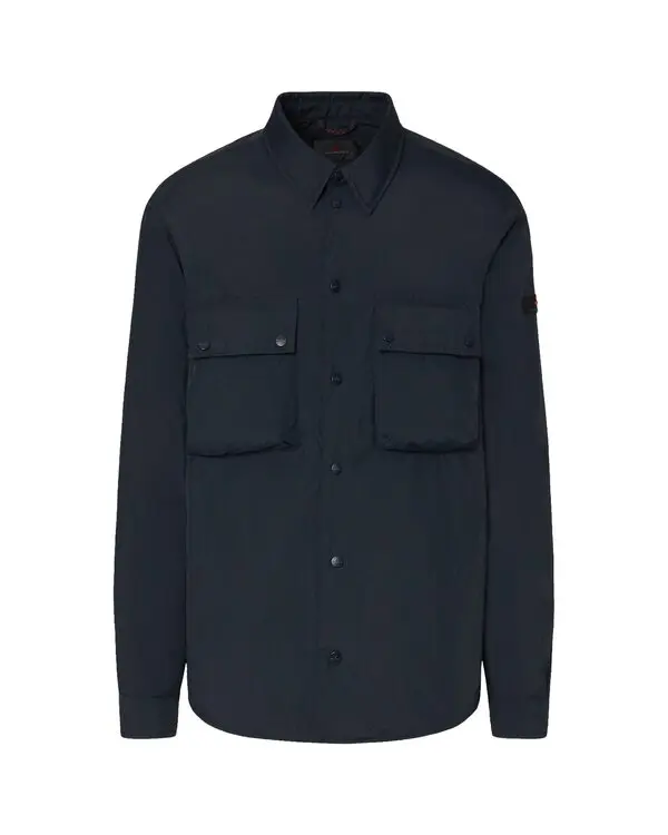 Peuterey Quilted Utility Shirt Jacket