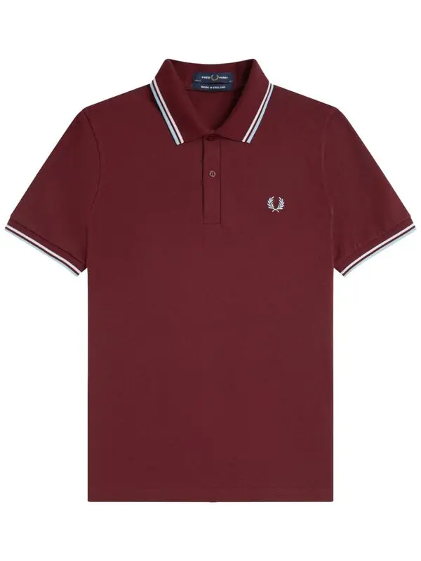Fred Perry Classic Logo Polo Shirt For - Red