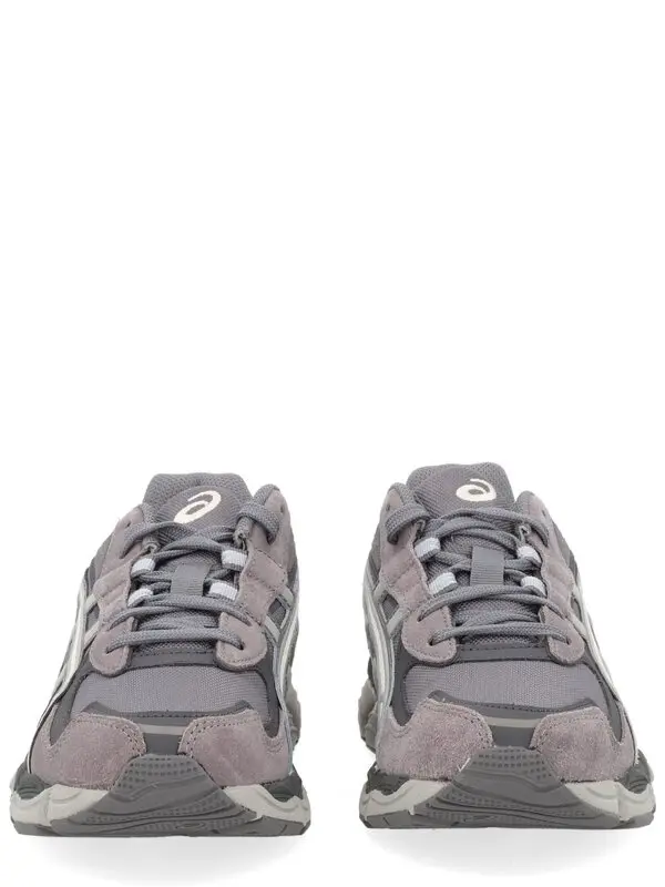 Asics Premium Leather Lace-up Sneakers Fw25 Collection