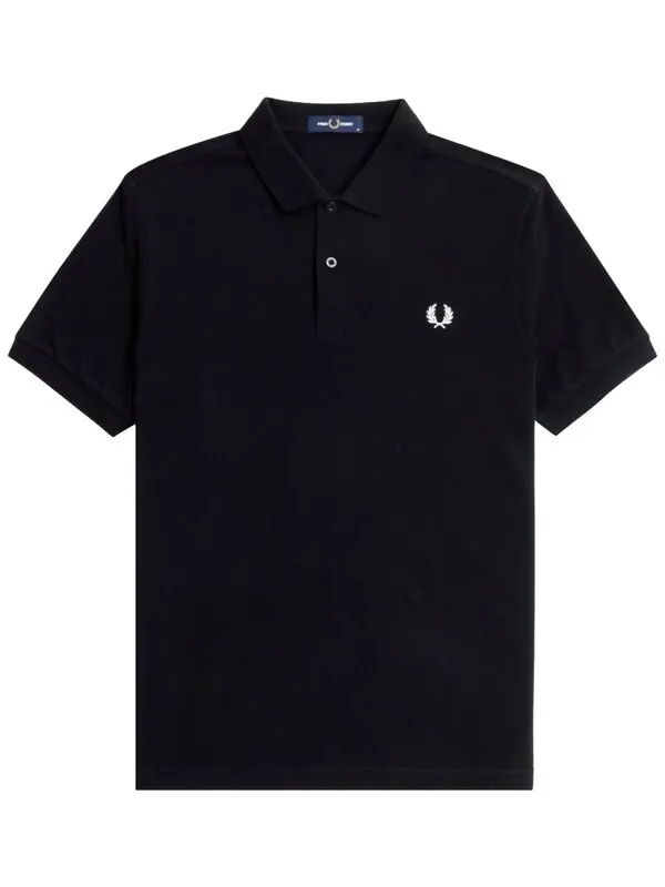 Fred Perry Classic Logo Polo Shirt - Black