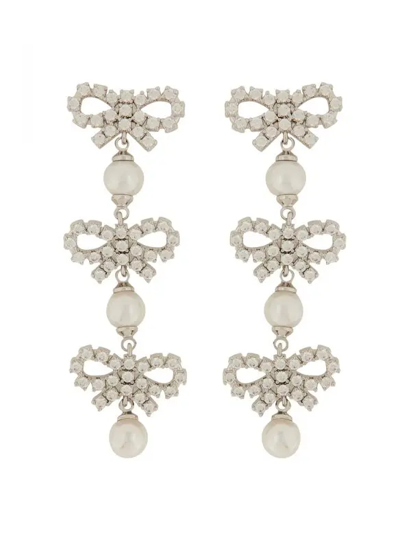 SELF-PORTRAIT Mini Bow Earrings