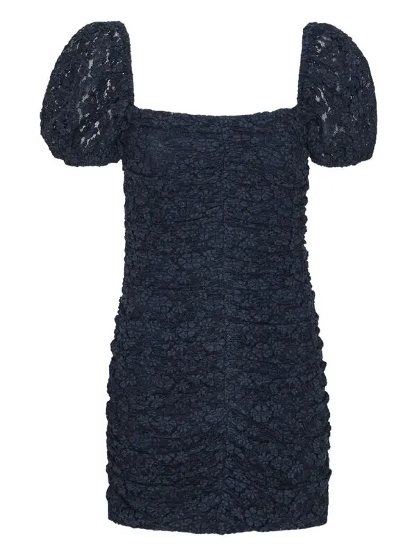 ROTATE BY BIRGER CHRISTENSEN Puff Sleeve Dress With Square Neck Size