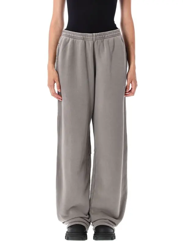 Alexander Wang Cotton Relaxed Fit Pants - Washed Cement