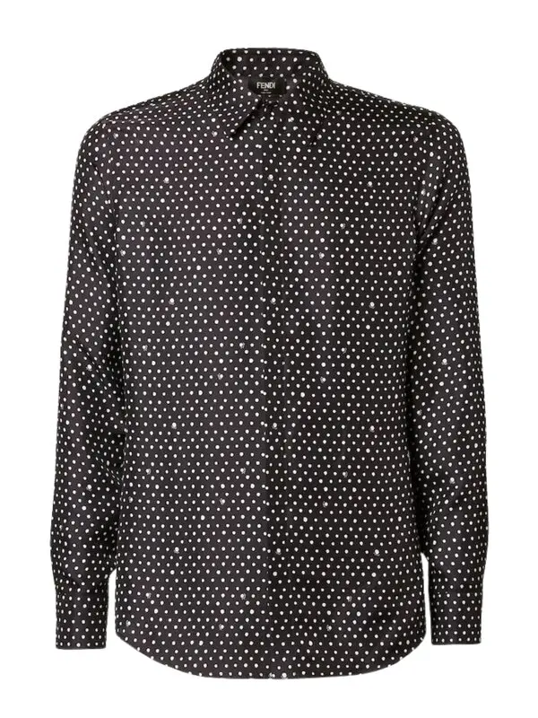Fendi Silk Shirt - Black