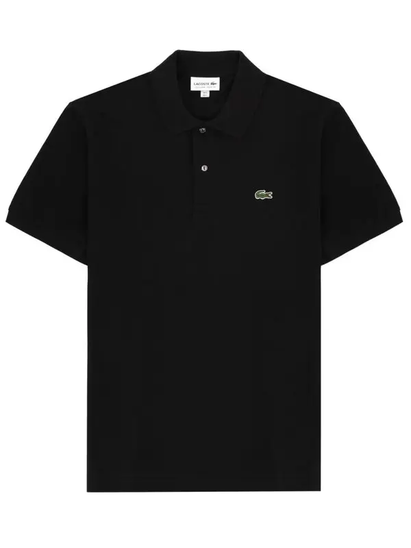 Lacoste Classic Polo Shirt With Logo - Black