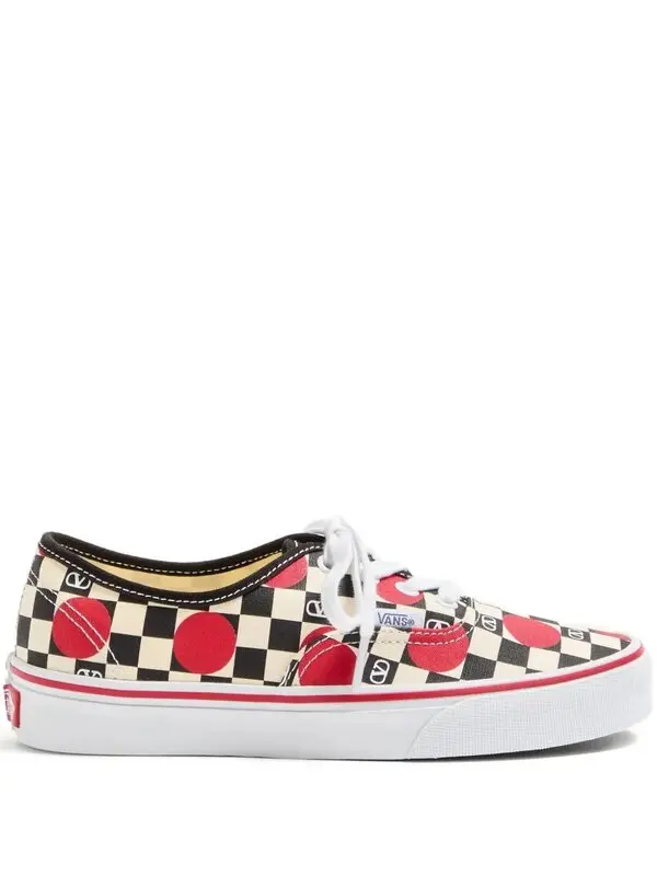 Valentino Garavani Big Dot Logo Check Sneakers - Burronerro