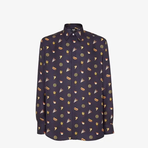 Fendi S Vintage-inspired Button-up Shirt