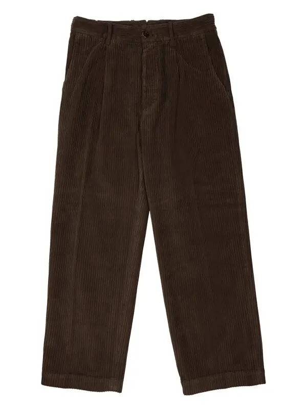 NINE:INTHE:MORNING Pleated Corduroy Trousers