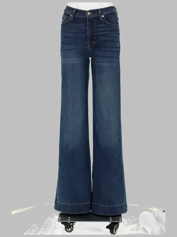 7 For All Mankind Jet Set Dojo Jeans - Denim