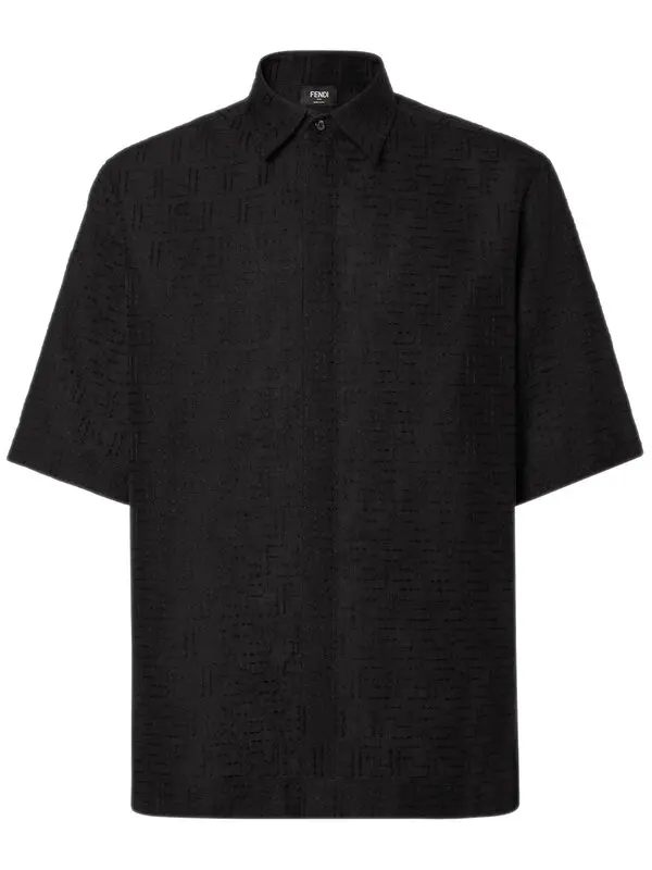 Fendi Oversized Short-sleeved Shirt Slim Fit