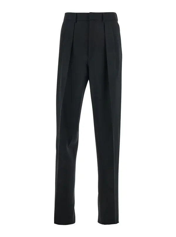 TOM FORD Double Pleat Wool Trousers