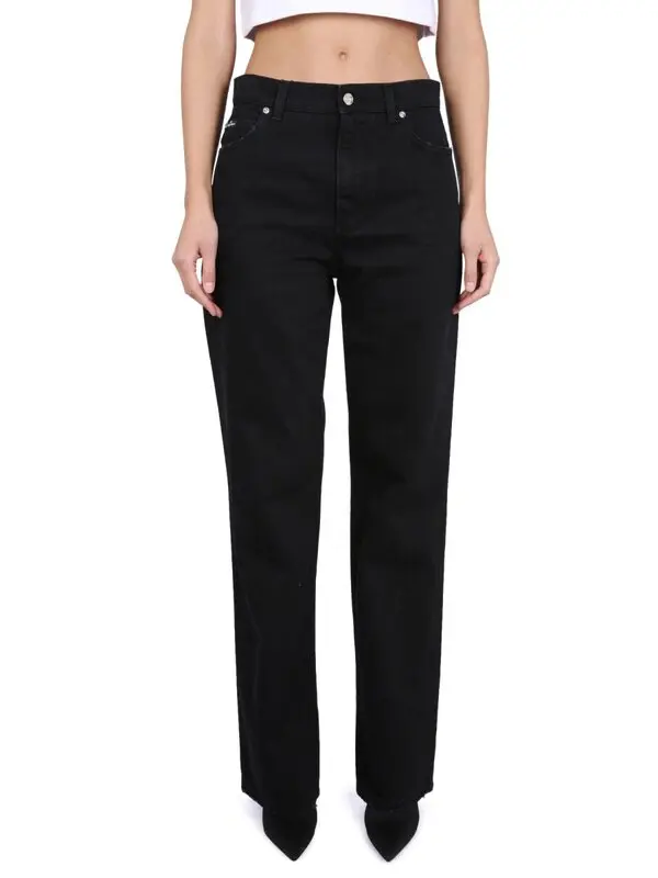 Dolce & Gabbana Flared Jeans - Black