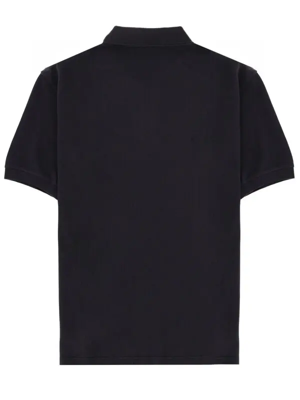 MARANT Cotton Polo Shirt - Black
