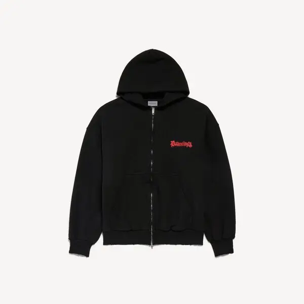 Balenciaga Medium Fit Zip-up Jacket For