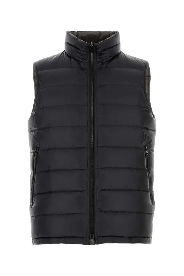 Herno Lightweight Puffer Vest - Nerogrigio