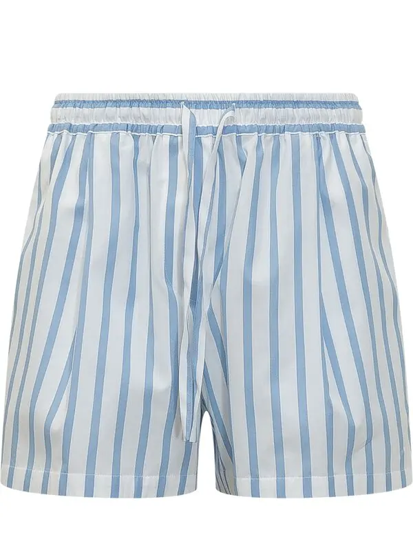 Dolce & Gabbana Stylish Striped Casual Shorts - Rigato
