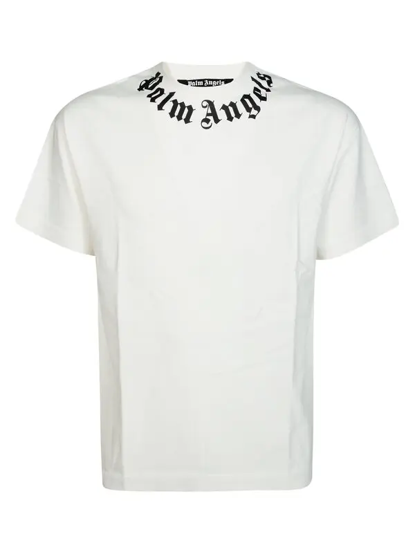 Palm Angels Logo Neck T-shirt
