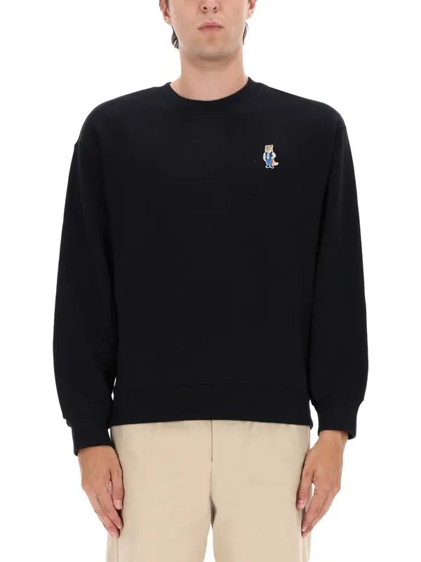 Maison Kitsuné Comfortable 100% Cotton Sweatshirt For Fw25 Collection