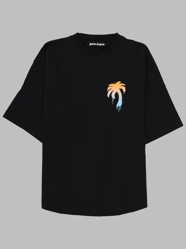 Palm Angels Cotton Graphic T-shirt For