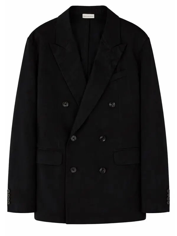 Dries Van Noten Double Breasted Blazer