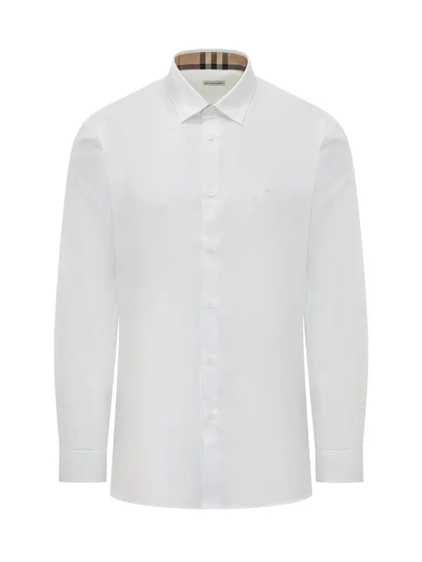 Burberry Regular Fit Cotton Poplin Shirt