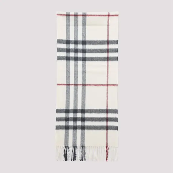 Burberry Check Scarf - Grey