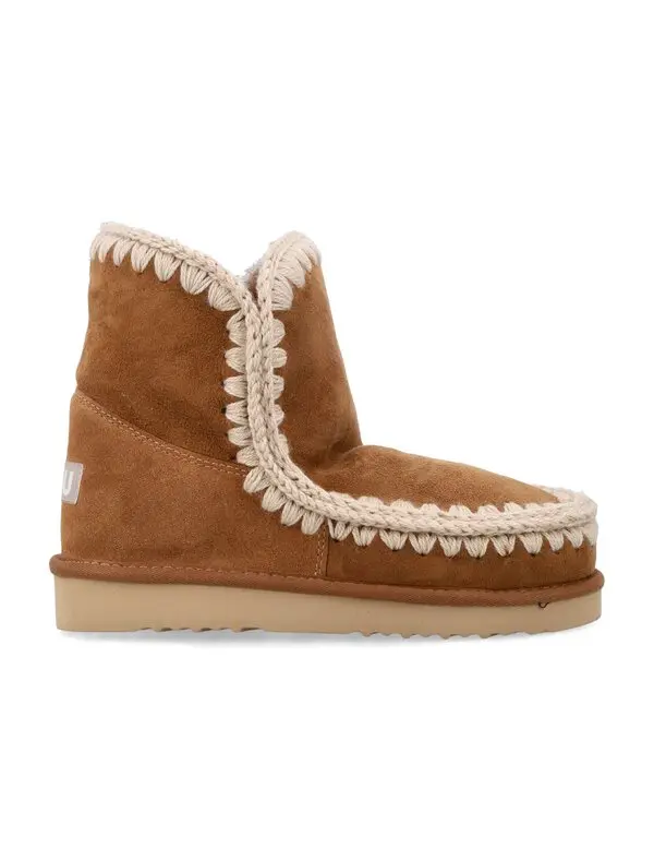 Mou Iconic Sheepskin Ankle Boots - Coganc