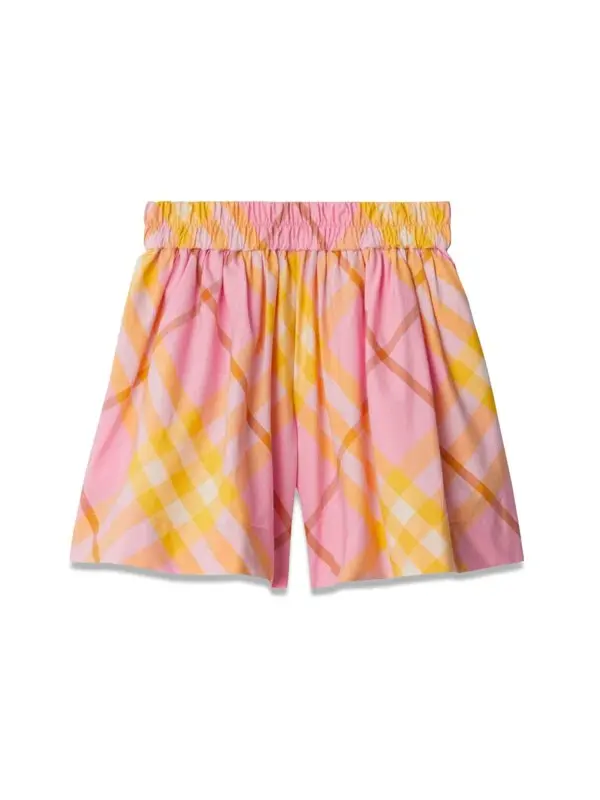 Burberry Vintage Check Cotton Shorts - Multicolour