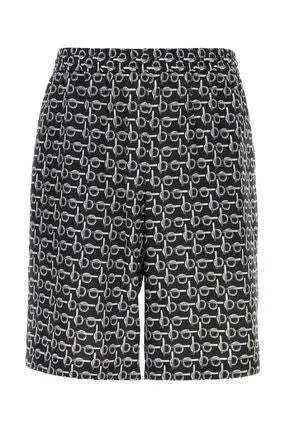 Burberry Mini Short For Ss24 - Slvrblack