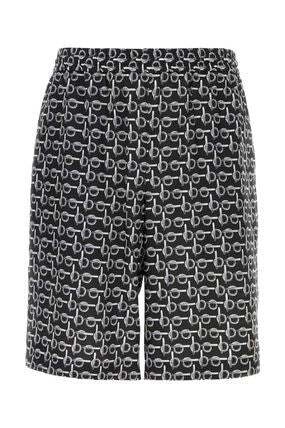 Burberry Printed Mini Shorts