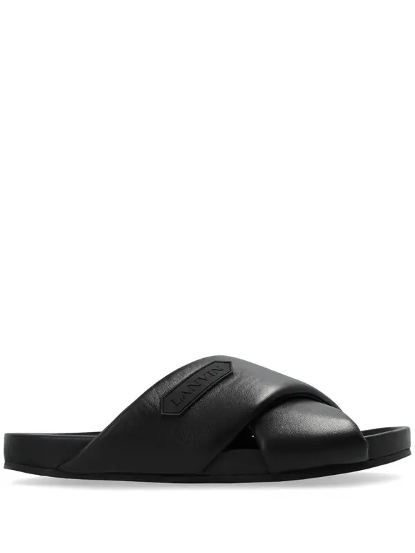 LANVIN Elegant Crisscross Sandals