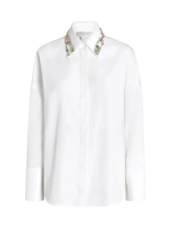 GENNY Embellished Collar Shirt