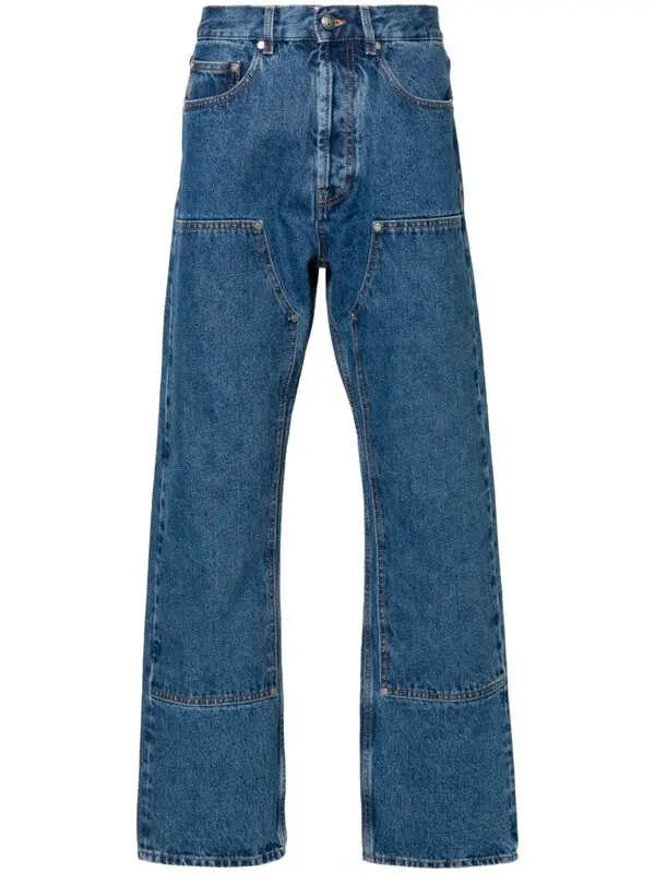 Palm Angels Stylish Monogram Work Pant