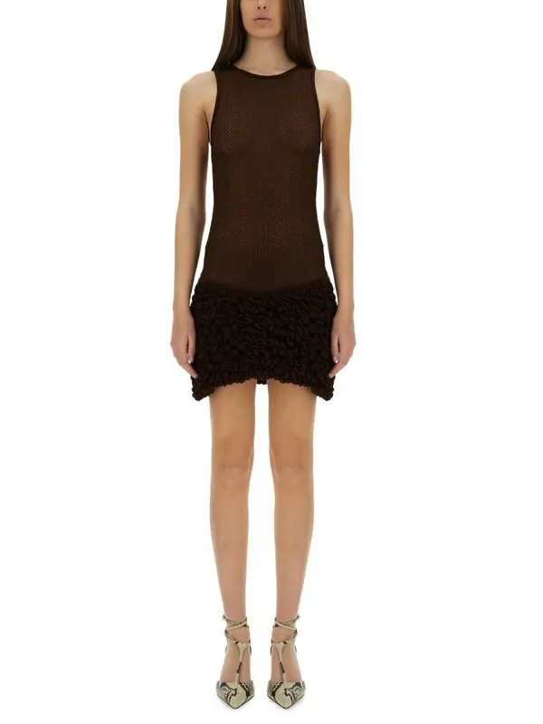 SELIA RICHWOOD Poncik Ruffled Mini Dress