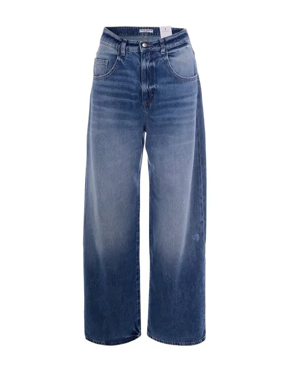 ICON DENIM LOS ANGELES High-rise Wide-leg Jeans