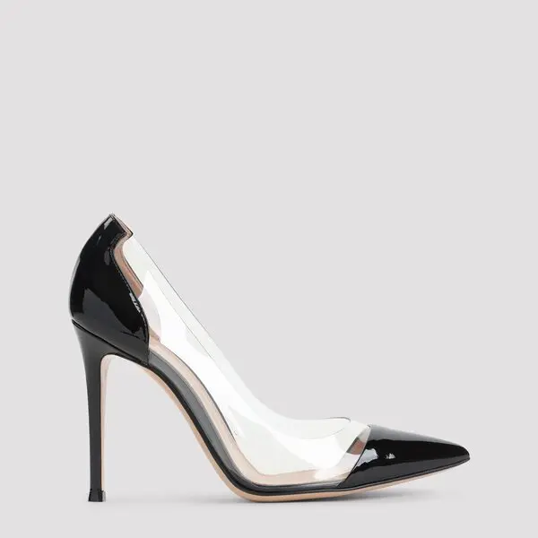 GIANVITO ROSSI Plexi Pump With 10.5cm Heel For