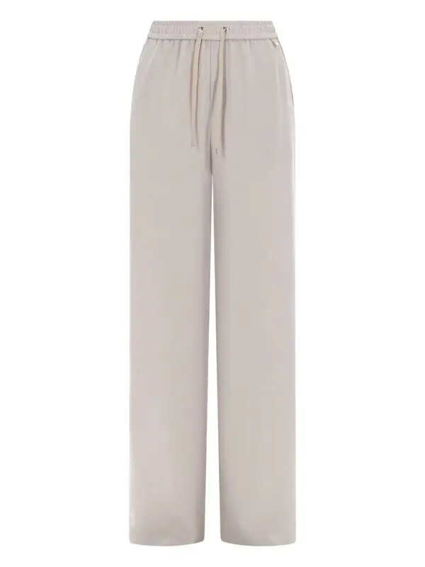 Herno Jogger Pants With Drawstring - Grey