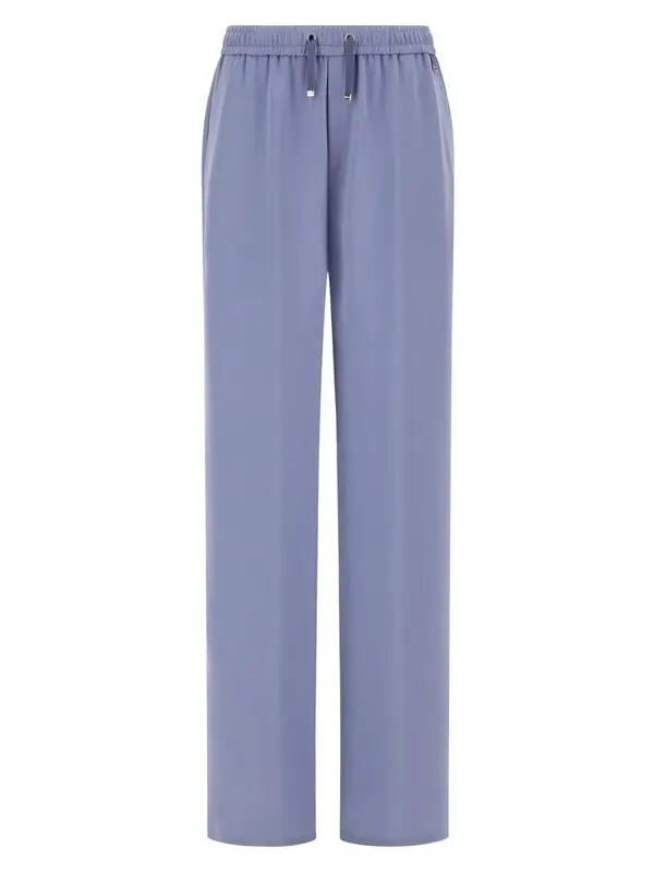 Herno Drawstring-fastening Trousers - Azure