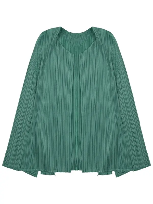 Issey Miyake Long Sleeve Pleated Sweater Spring-summer 2026
