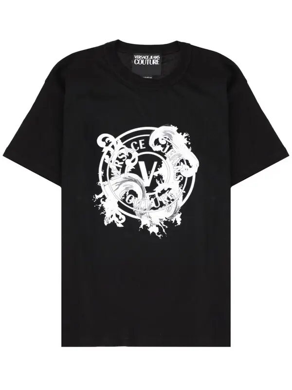 Versace Graphic Logo T-shirt - Black