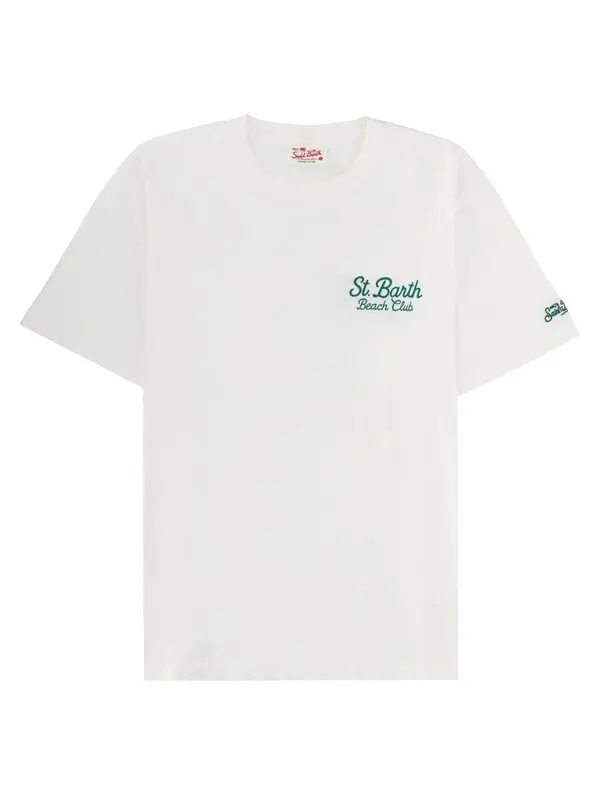 MC2 SAINT BARTH Classic Cotton T-shirt - White
