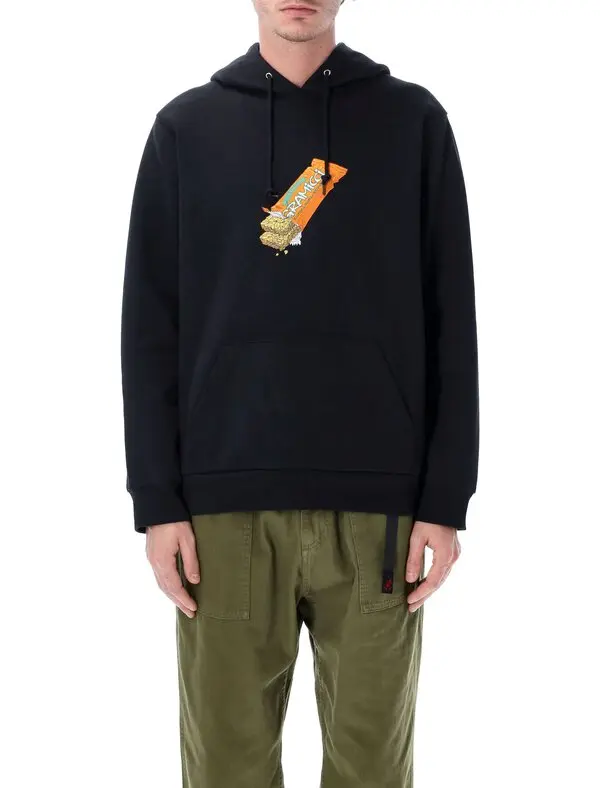 Gramicci Relaxed Sportswear Pullover With Drawstring Hood - Dr.navy