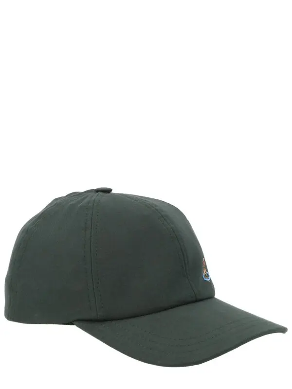VIVIENNE WESTWOOD Orb Embroidered Baseball Cap - Green