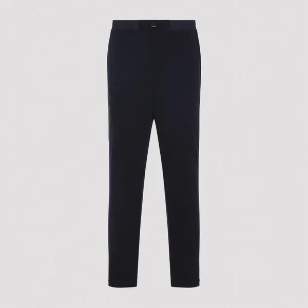 Sease Virgin Wool Blend Jersey Drawstring Pants